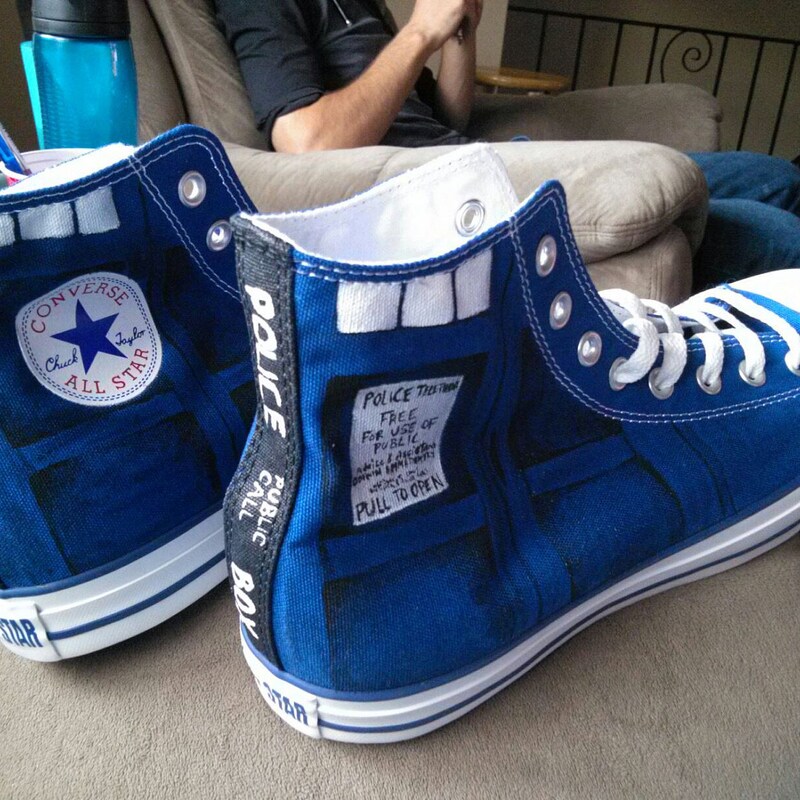 Doctor Who Shoes - Etsy