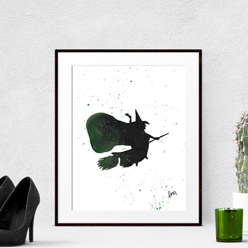 Wicked Elphaba Silhouette - Etsy