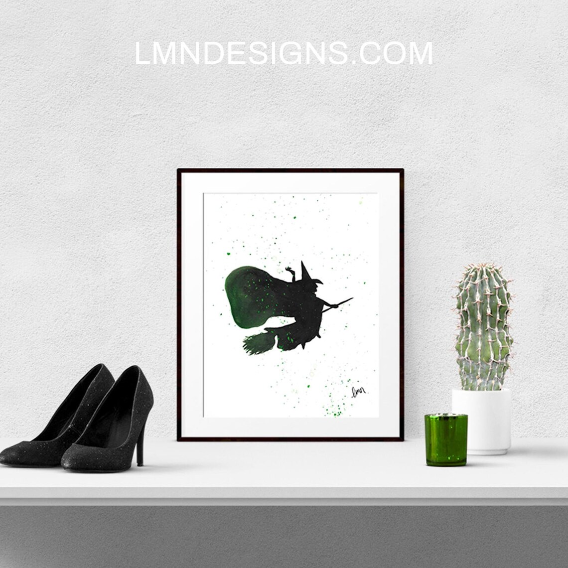 WICKED Elphaba Watercolor Prints [instant Download] | the Wicked Witch ...