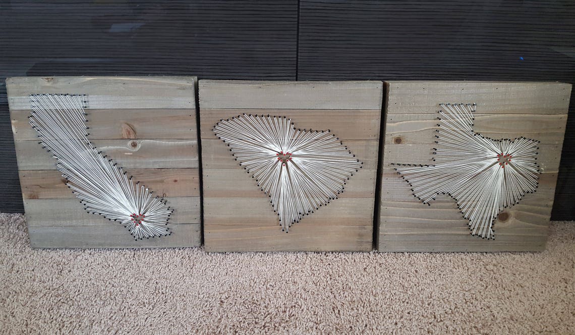 California String Art - Etsy