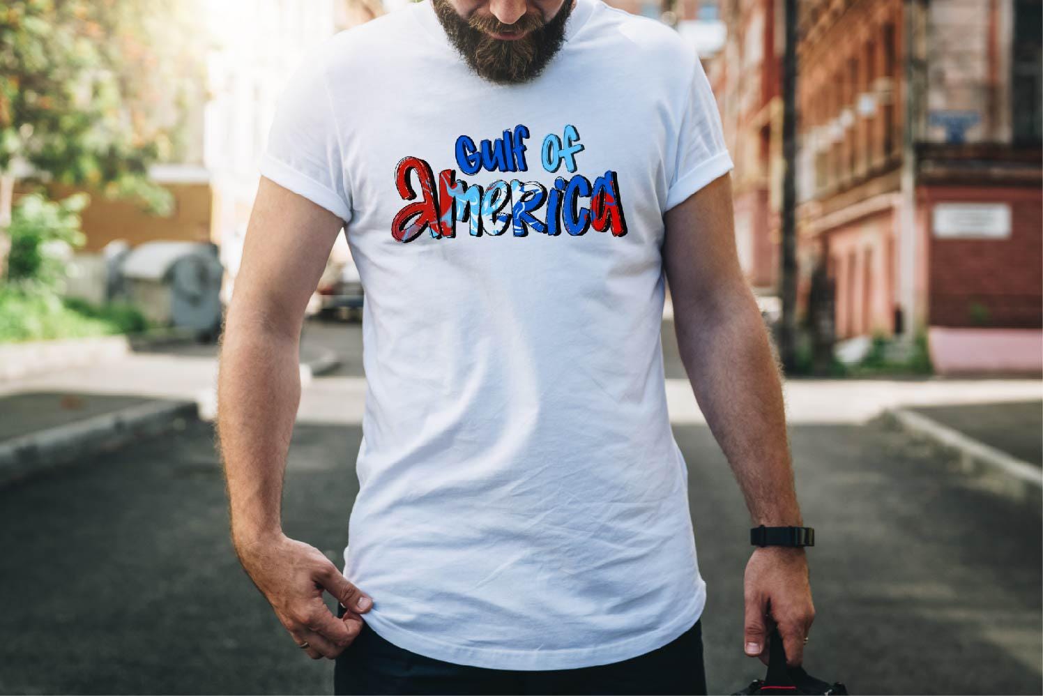 Gulf of America Hand Lettering: High-resolution PNG (digital Download ...