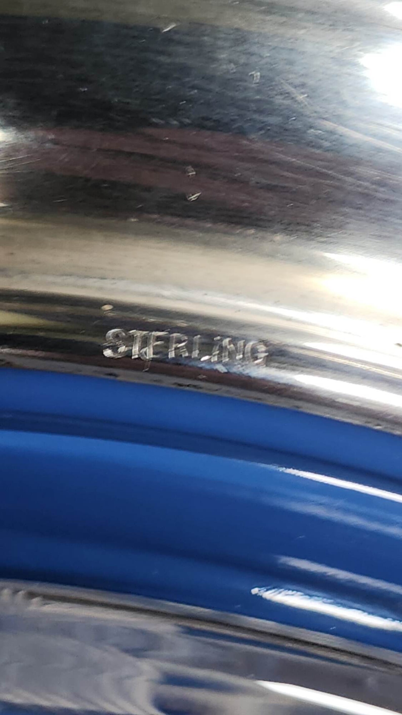 Sterling Silver Relish Tray Round With Etched Glass 8" - Etsy