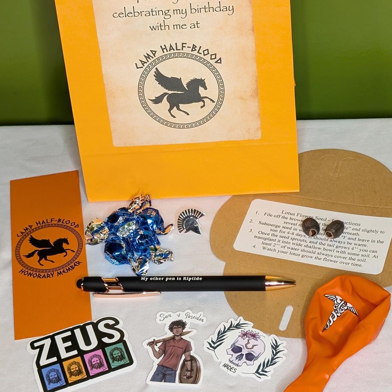 Percy Jackson Bookmark - Etsy