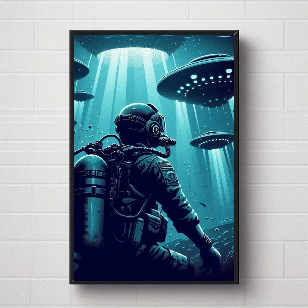 US Navy Seal Explores and Investigates a Group of Underwater Ufos and ...