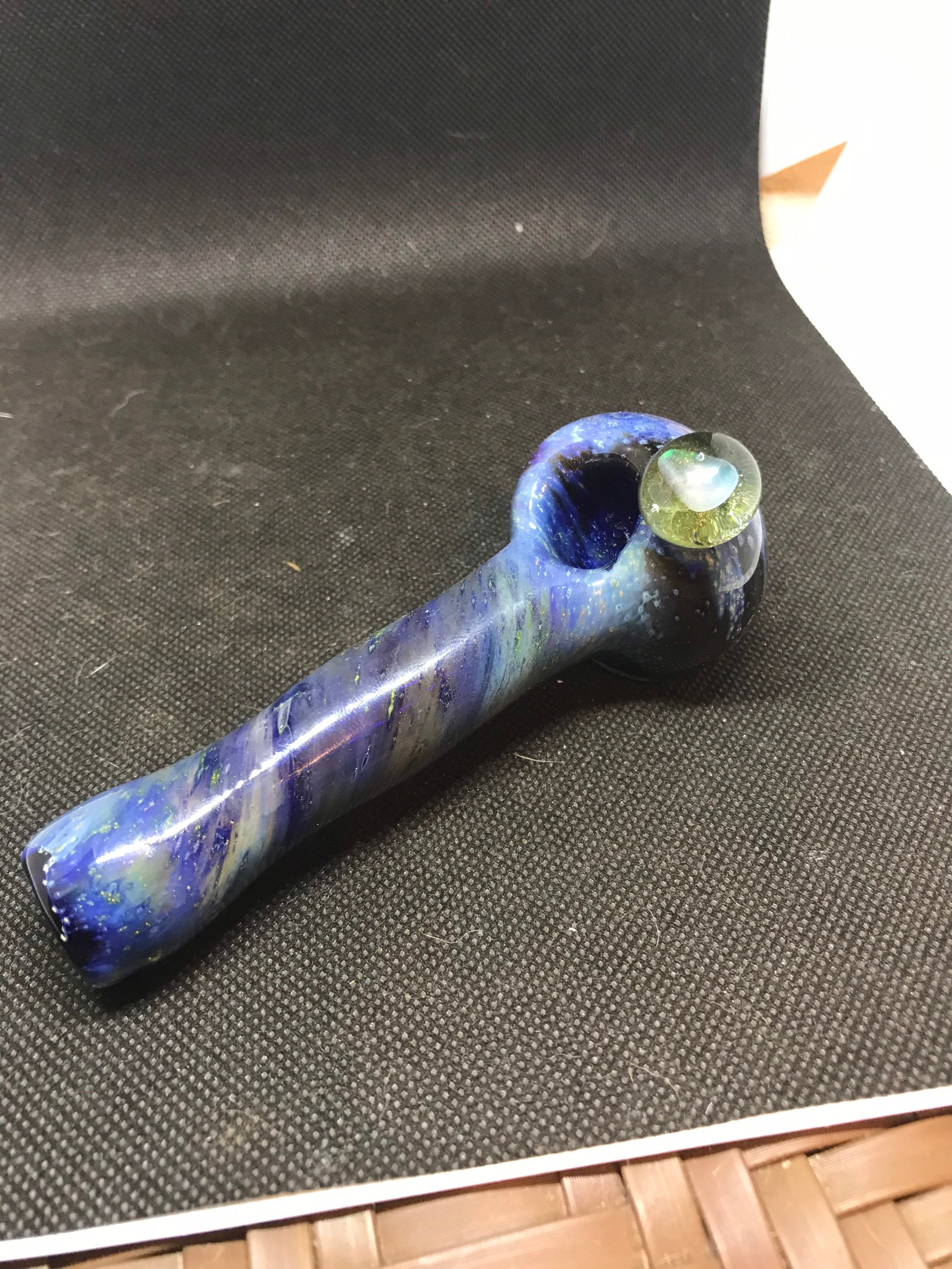 Inside Out American Handblown Space Pipe Glass Pipe Made With | Etsy