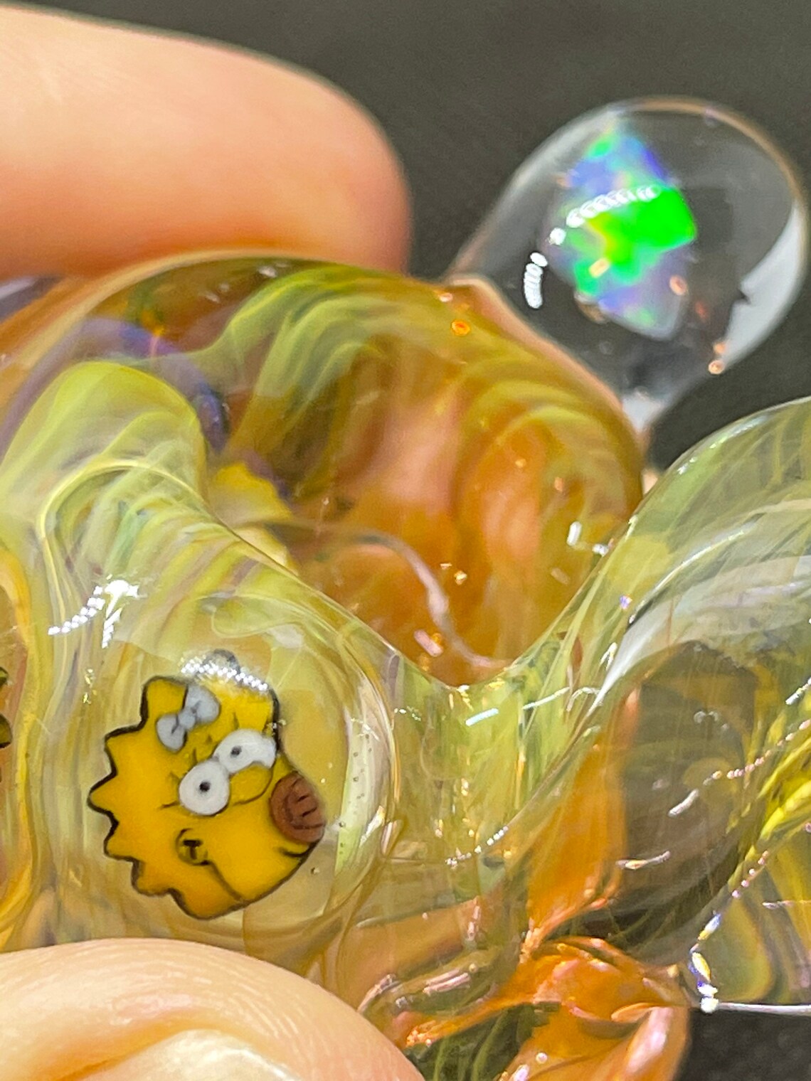 The Simpsons American Handblown Tobacco Glass Pipe smoking - Etsy