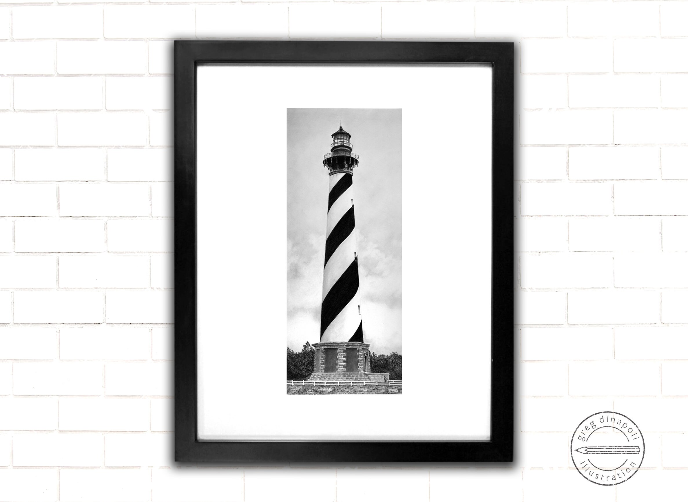 Lighthouse Pencil Drawings