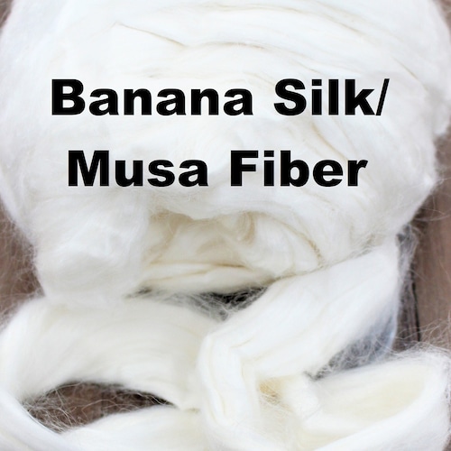 Banana Silk Musa Fiber Manila Hemp Combed Top for Spinning - Etsy