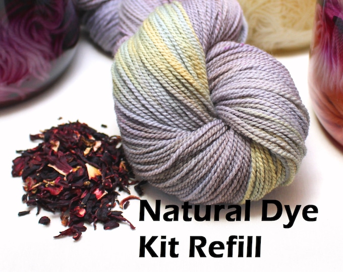 Refill Natural Dyes for Solar Natural Yarn Dyeing Kit Natural Plant ...