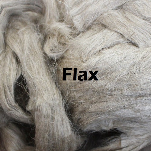 Flax Strick. Fine Natural Long Line Bast Fiber. Great for - Etsy