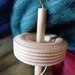 Drop Spindle Kit for Beginner W/ Fiber Top Whorl Handspinning Spindling ...