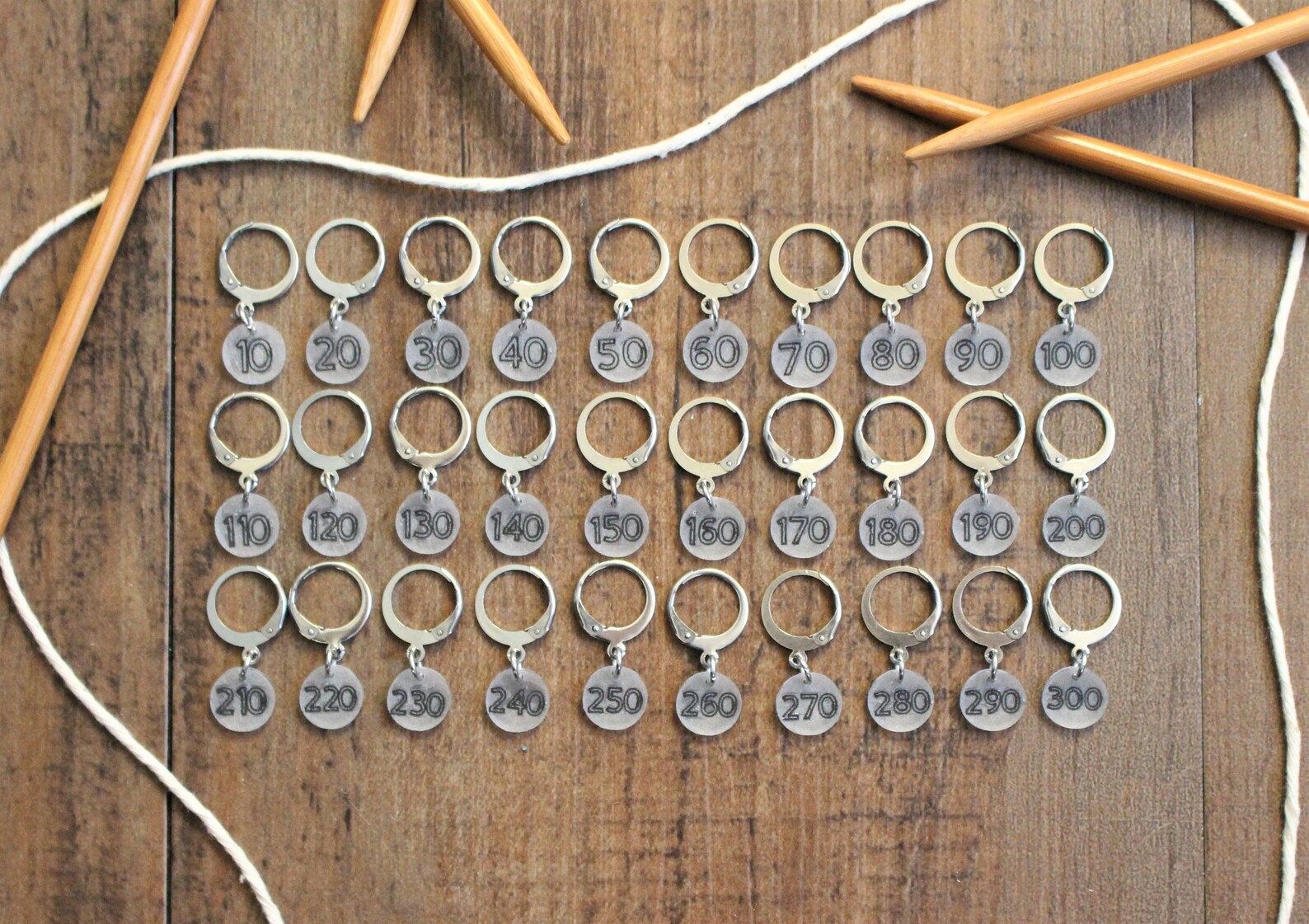 10s Numbered Counting Knitters Helper Number Pattern Reminder for ...