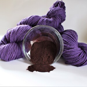 Logwood Extract Powder Natural Plant Dye for Yarn Protein Dyes Earth ...