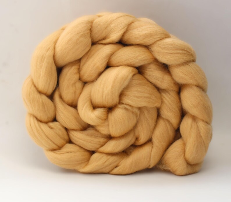 Superfine Merino Wool 'dune' Skin Color Tone Combed Top Roving Dyed ...