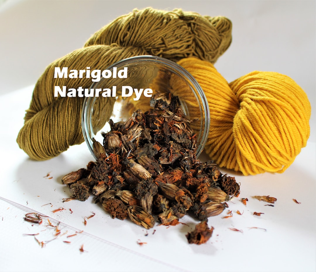 Marigold Flower Dried Whole Natural Plant Dye for Yarn Protein Dyes ...