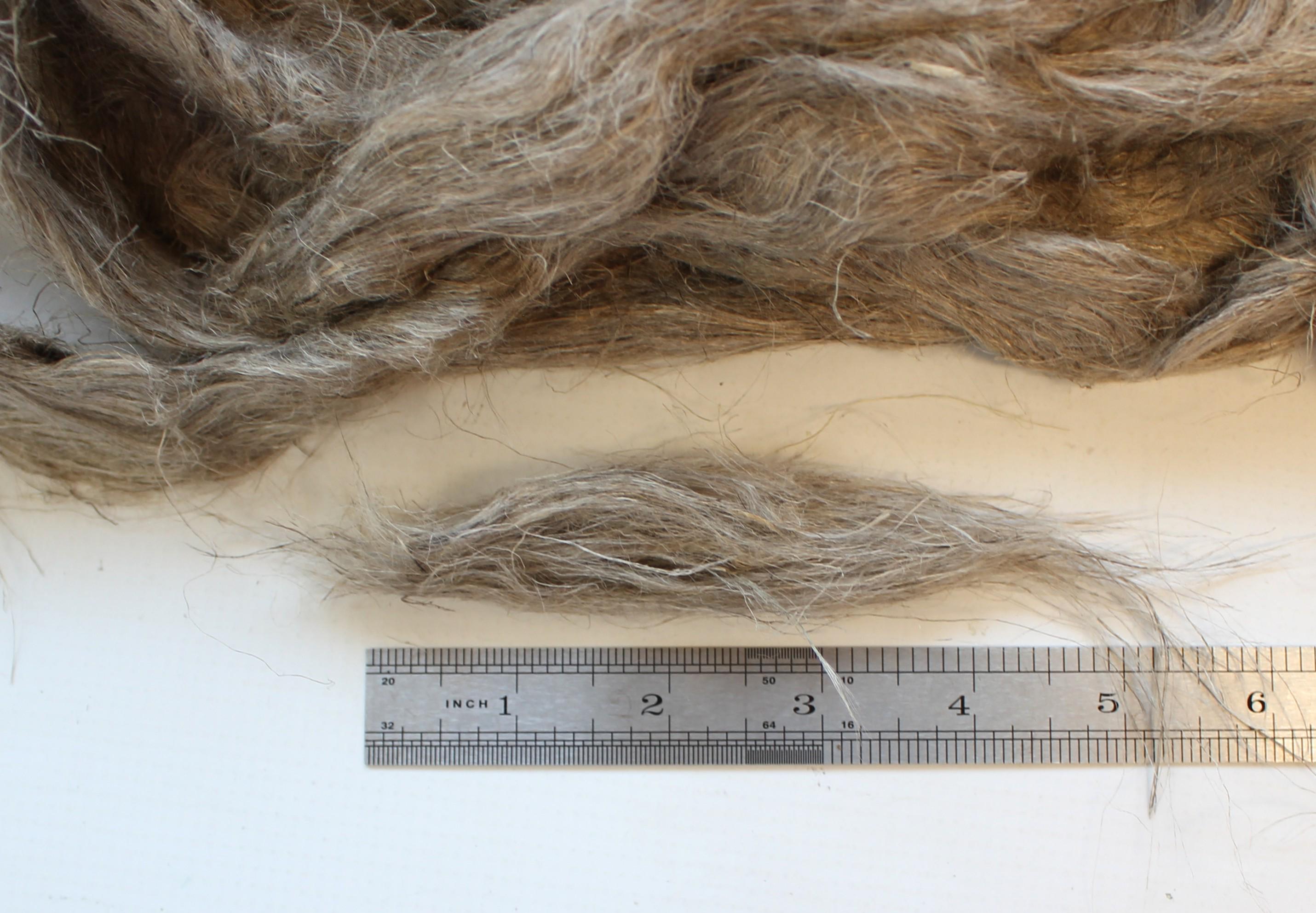 Hemp Natural Spinning Fiber Sliver Combed Top for Spinning Felting or ...