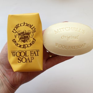 Mitchell's Wool Fat Soap Bath Size Bar Lanolin Enriched - Etsy