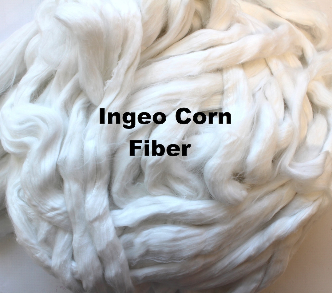 Ingeo Corn Fiber Combed Top for Spinning Fibre Fibers Cellulose Undyed ...