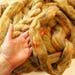 Tweed Wool 'panning for Gold' Wool Combed Top Roving Dyed Wool Spinning ...