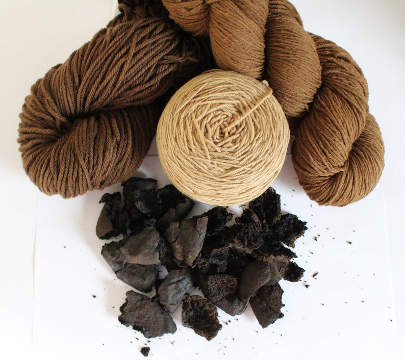Black Walnut Hull 4, 8oz Dried Whole Natural Plant Dye for Yarn Protein ...