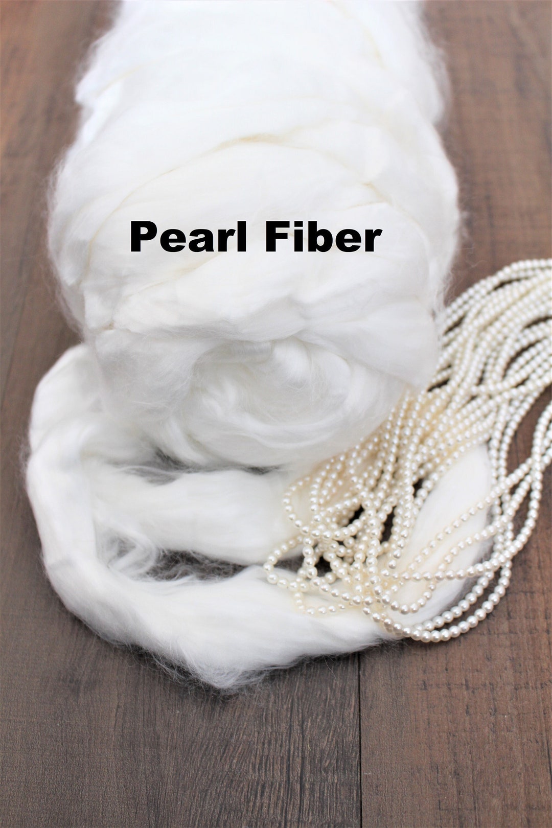 Pearl Fiber Combed Top for Spinning Felting or Doll Hair Fiber Fibers ...