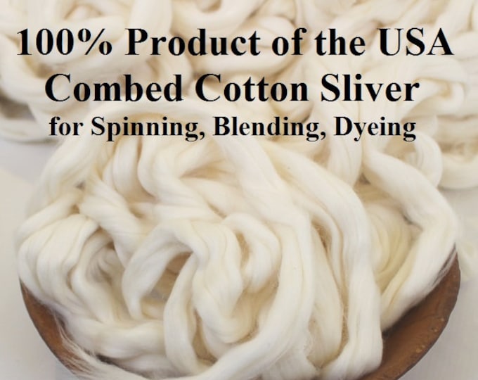 Combed Cotton Sliver for Spinning, Blending, Dyeing Undyed Cotton Fiber ...