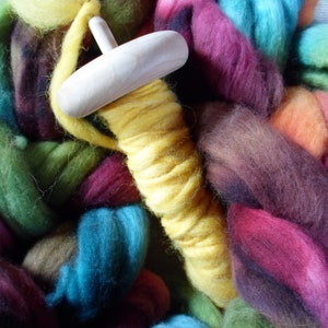 Top Whorl Drop Spindle Bottom Whorl Beginner Spindle for Wool Yarn ...