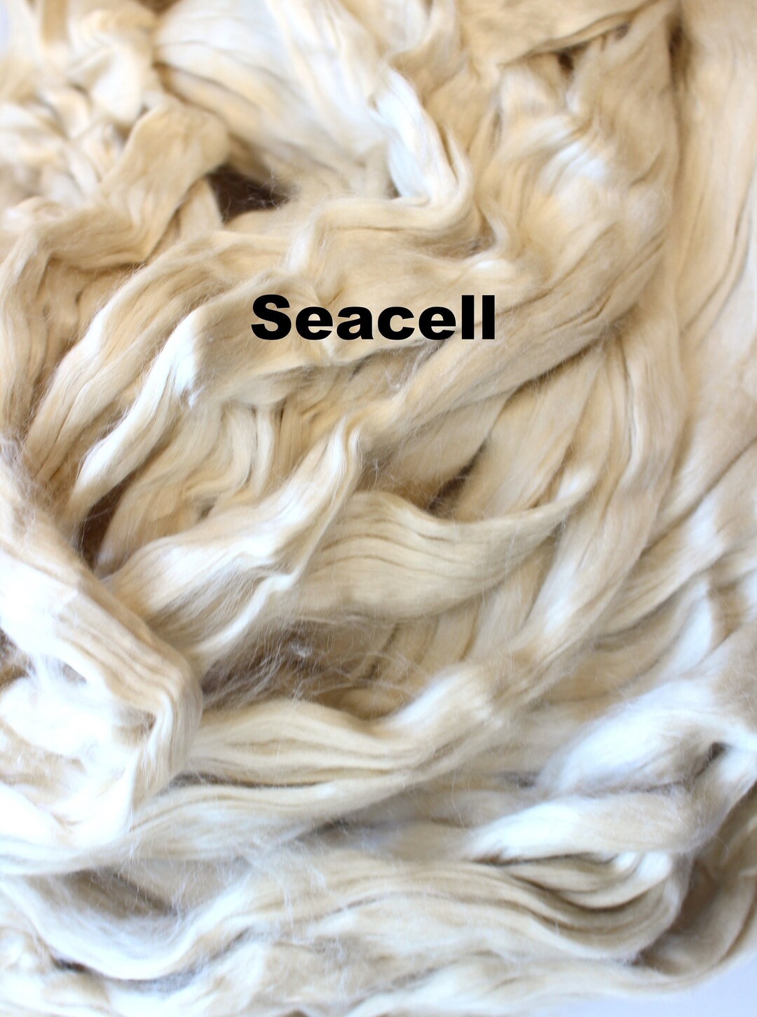 Seacell Fiber Combed Top for Spinning Felting or Doll Hair Fiber Fibers ...