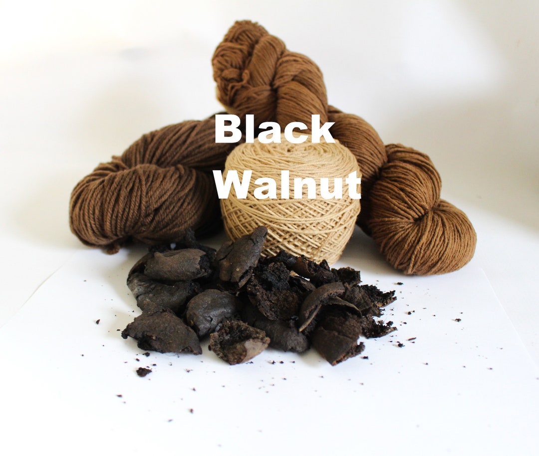 Black Walnut Hull 4, 8oz Dried Whole Natural Plant Dye for Yarn Protein ...