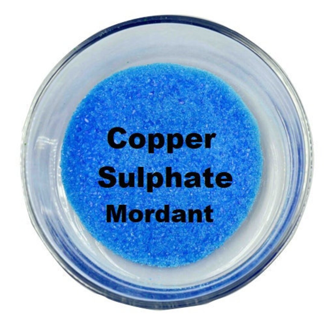 Copper Sulphate Mordant for Natural Plant Dye for Yarn Protein Dyes ...