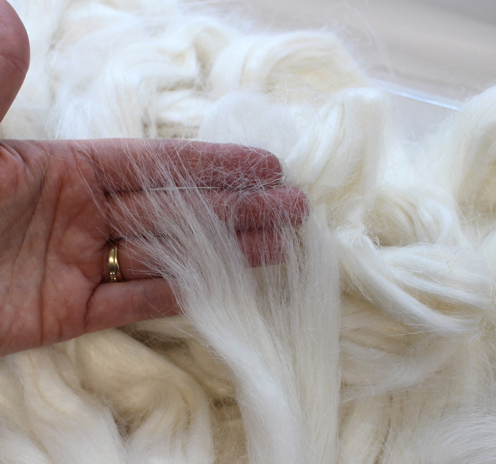 Giant Himalayan Stinging Nettle Top for Spinning Felting or Doll Hair ...