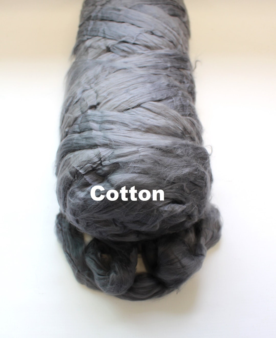 Cotton Combed Top for Spinning Felting or Doll Hair Fibre Cellulose ...