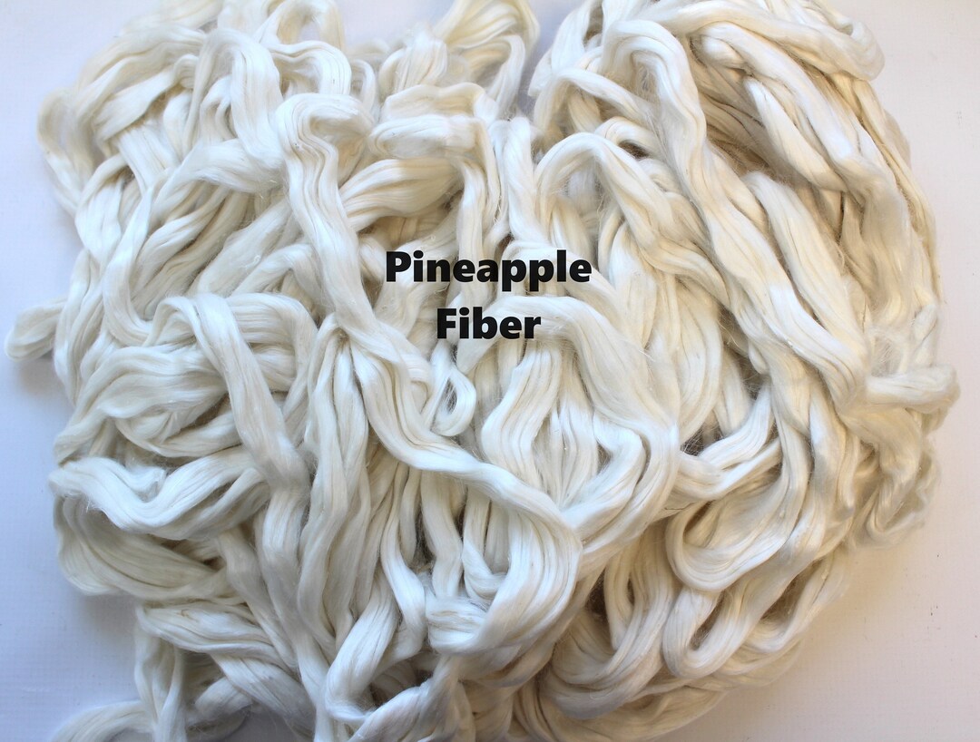 Pineapple Fiber Combed Top for Spinning Felting or Doll Hair Fiber ...