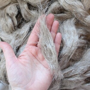 Hemp Natural Spinning Fiber Sliver Combed Top for Spinning Felting or ...