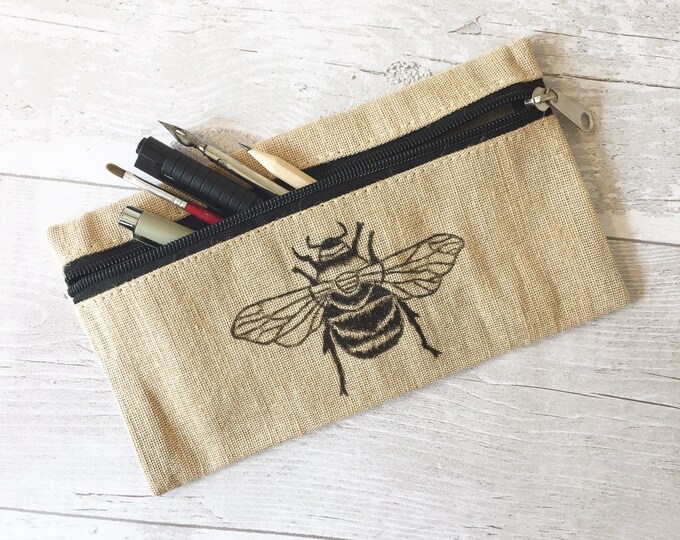 Bumble Bee Pencil Case - Etsy