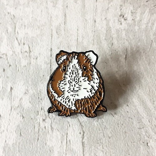 Guinea Pig Pin Badge - Etsy