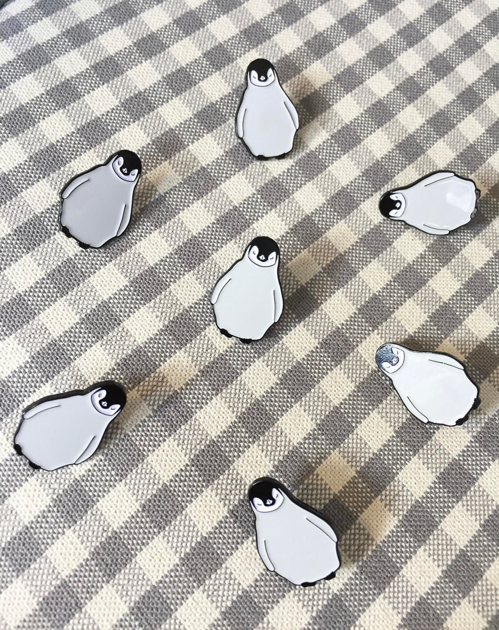 Penguin Pin Enamel Pin Badge - Etsy