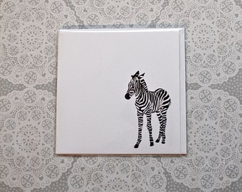 Zebra cards | Etsy
