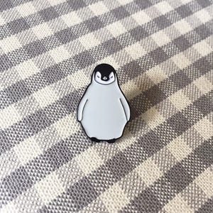 Penguin Pin Enamel Pin Badge - Etsy