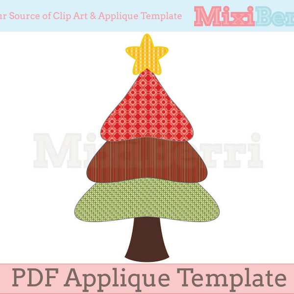 Tree Applique - Etsy