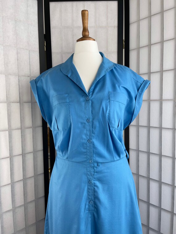 Vintage Diolen Dress UK size 10 - Gem