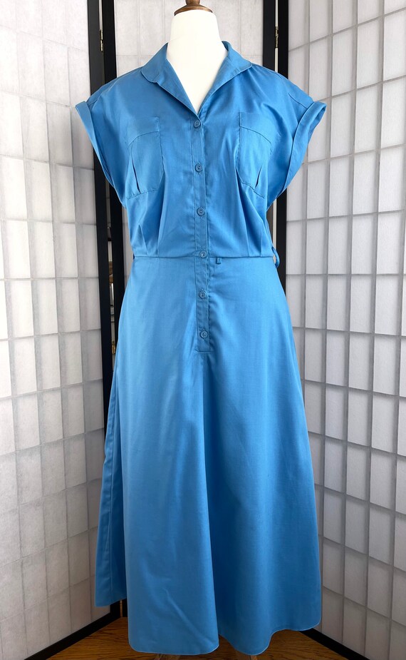 Vintage Diolen Dress UK size 10 - Gem