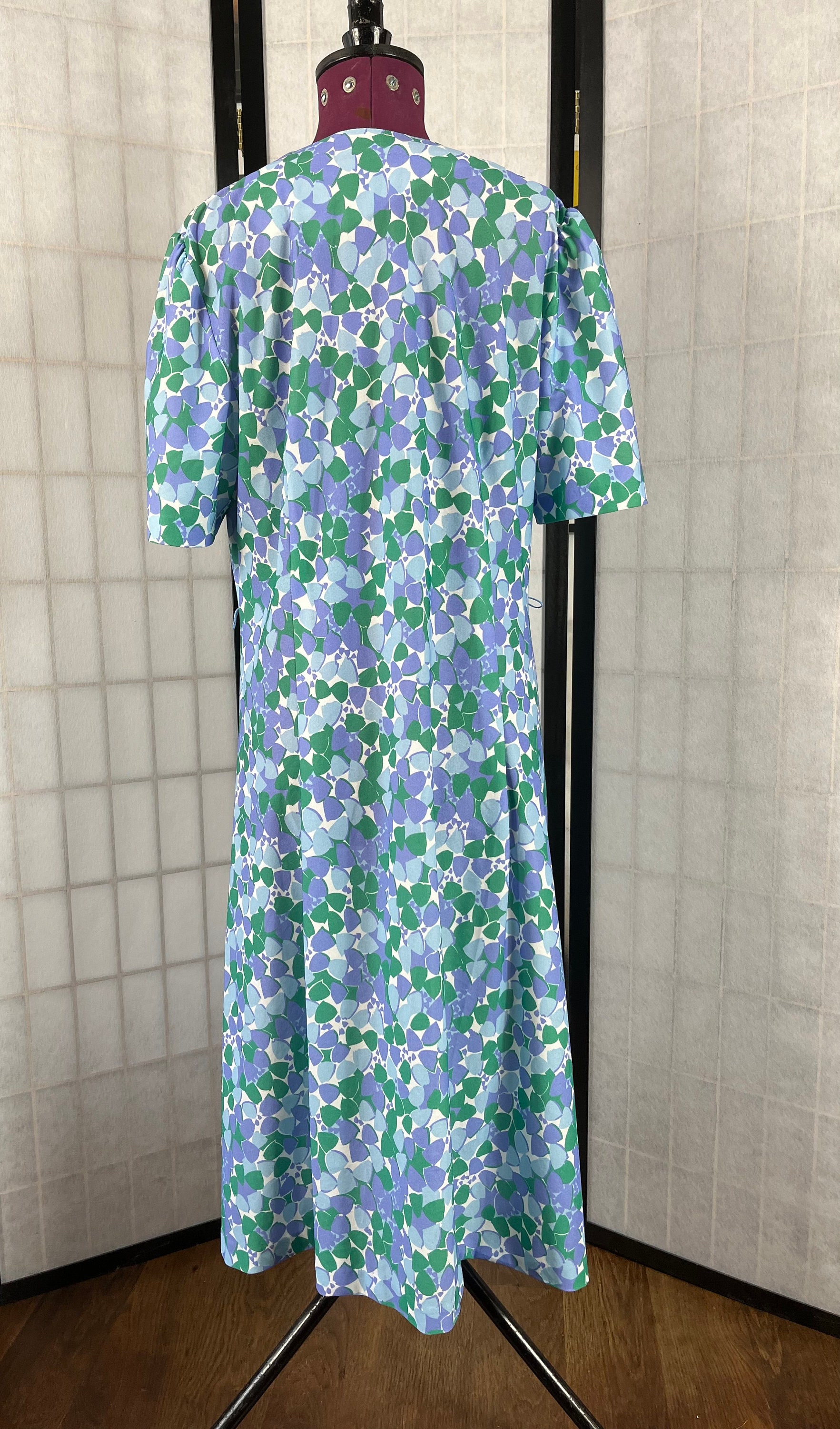 Vintage 1970s Richard Stump Dress UK Size 16 - Etsy