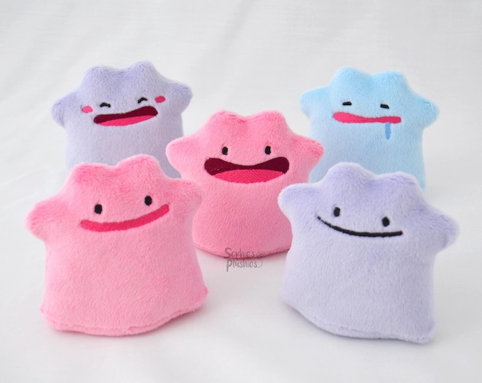 Ditto Plush, Mix and Match, Customise Colours, Stuffed Animal Doll ...