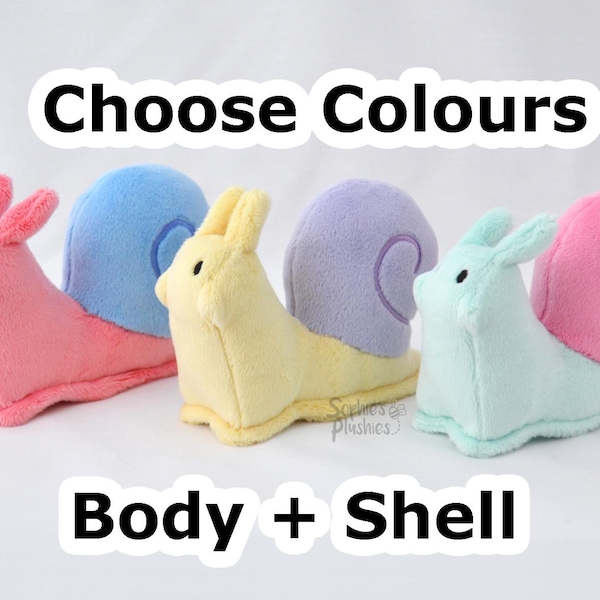 Snail Plush - Etsy