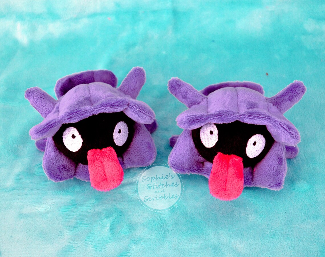 Shellder Plush Doll Custom Colours Stuffed Soft Plushie - Etsy