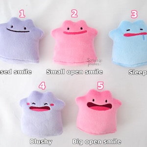 Ditto Plush, Mix and Match, Customise Colours, Stuffed Animal Doll ...