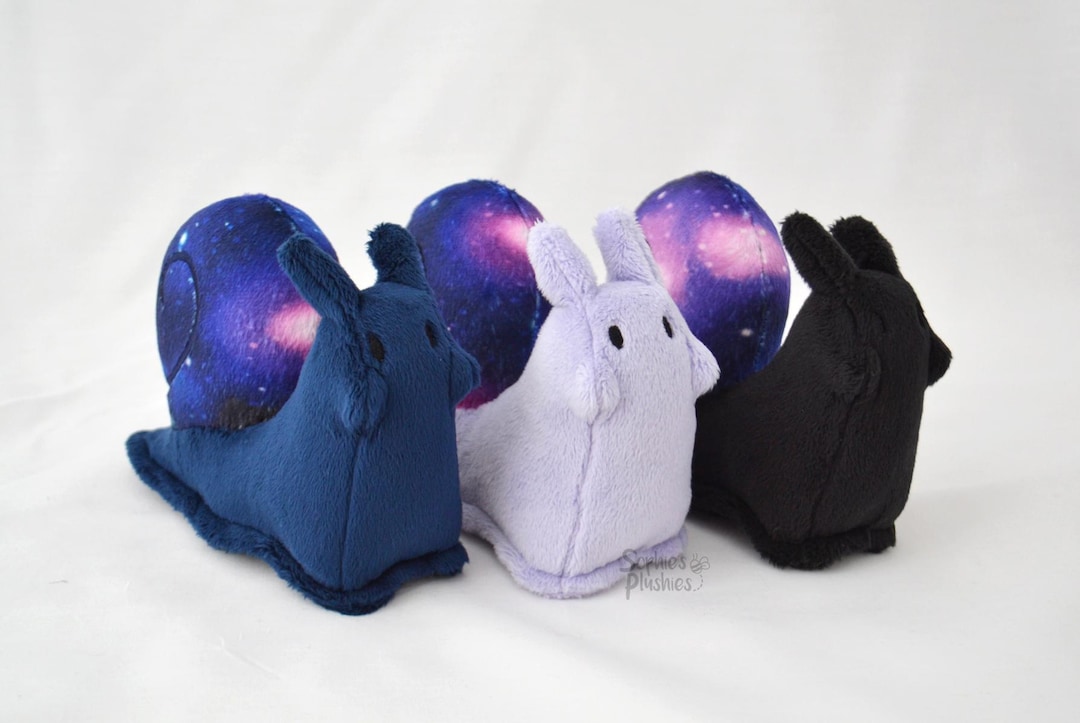 Galaxy Snail Plush, Stuffed Animal, Space Theme, Snail Plushie - Etsy