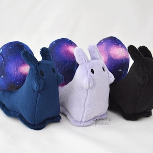 Galaxy Snail Plush, Stuffed Animal, Space Theme, Snail Plushie - Etsy