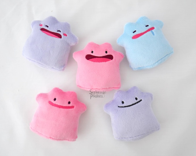 Ditto Plush, Mix and Match, Customise Colours, Stuffed Animal Doll ...